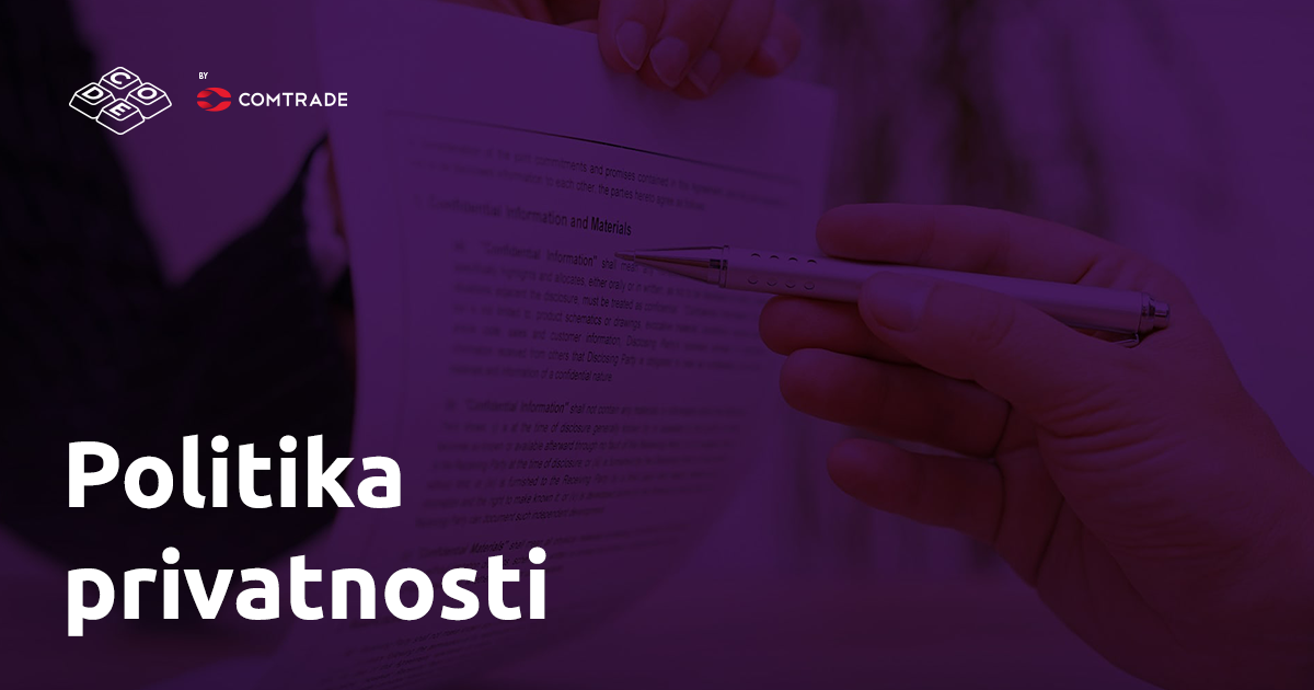 CODE centar za IT obuke | Politika privatnosti